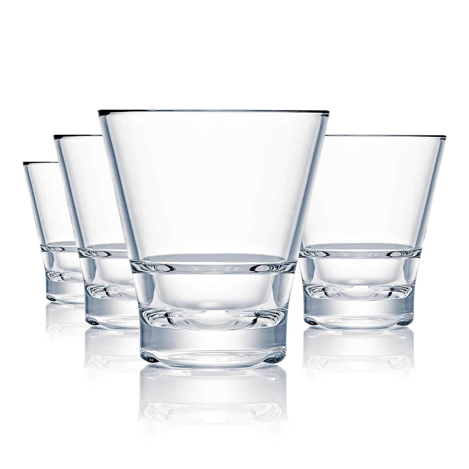 Amazon.com: Strahl Unbreakable Rocks Drinking Glasses, CapellaStack ...