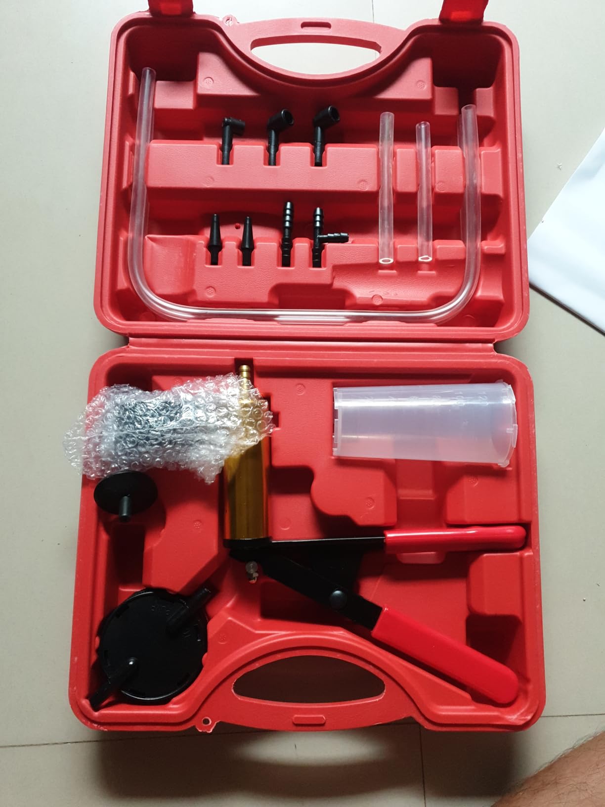 Keaa 2 in 1 Handheld Vacuum Pump Brake Bleeder Kit for Motorcycle 16 ...