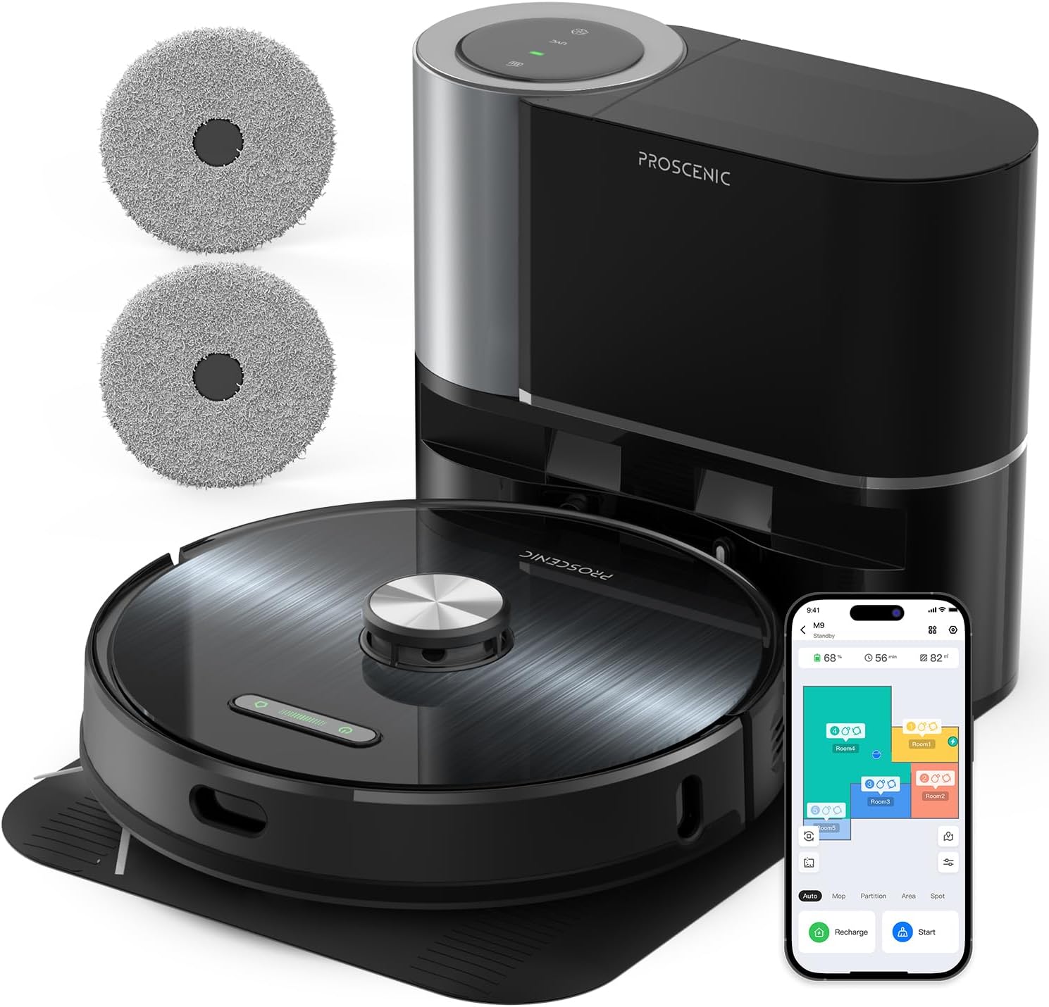 iRobot Roomba Combo i5+ Self-Emptying Robot Vacuum and Mop - Clean by ...