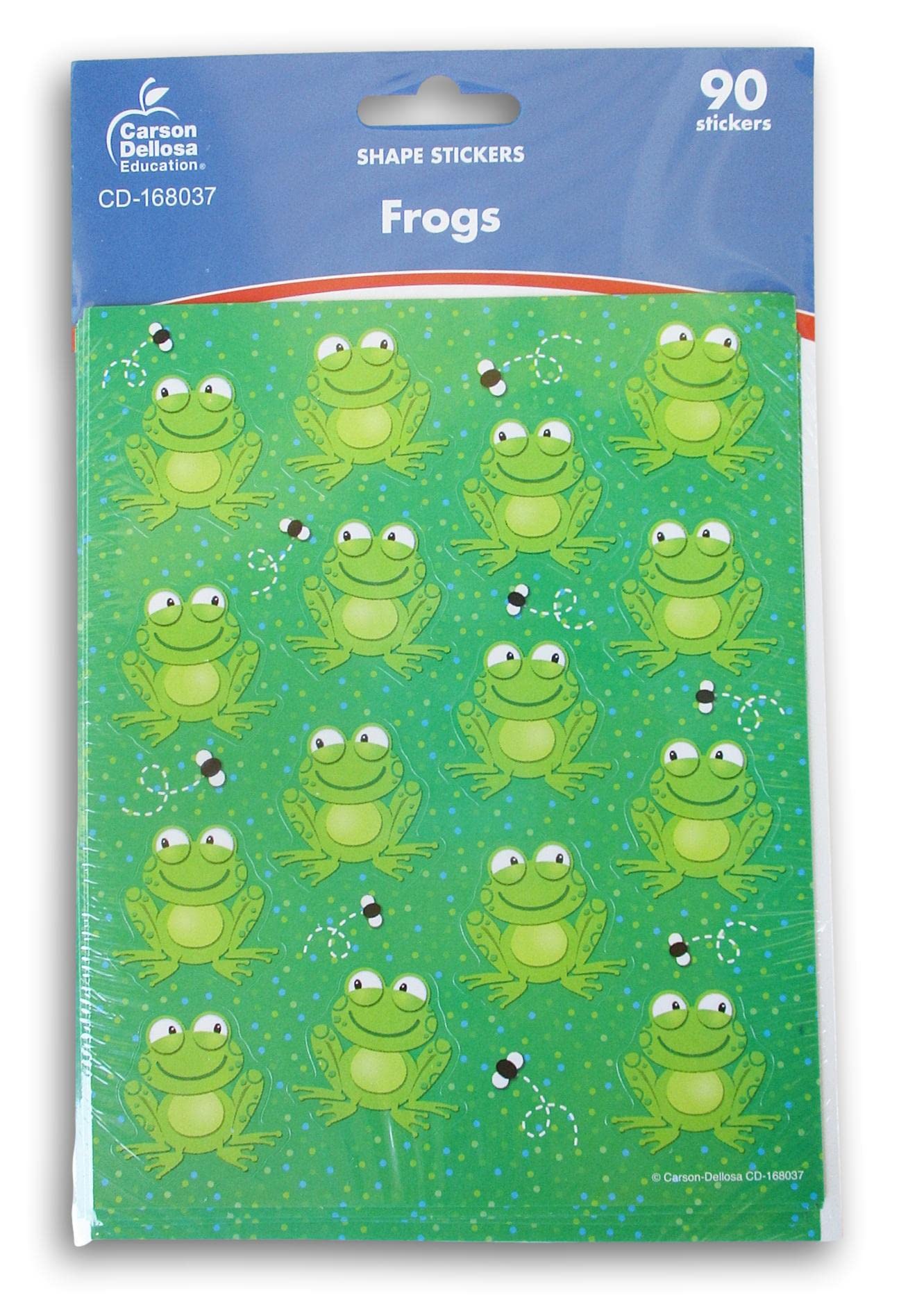 Amazon.com: Frog Reward Stickers - Incentive Adhesive Sticker Set - 90 ...