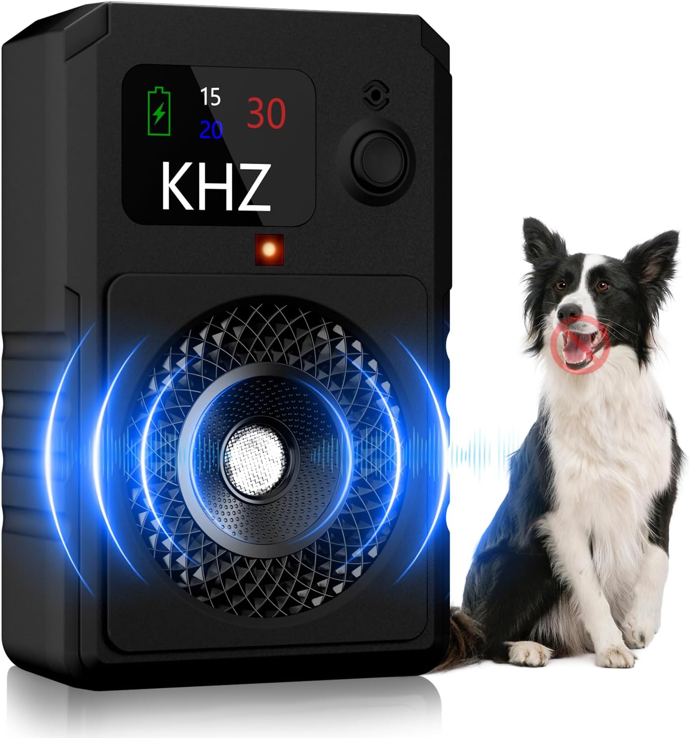 Anti Barking Device for Dogs, 3 Modes Ultrasonic Dog Barking Deterrent ...