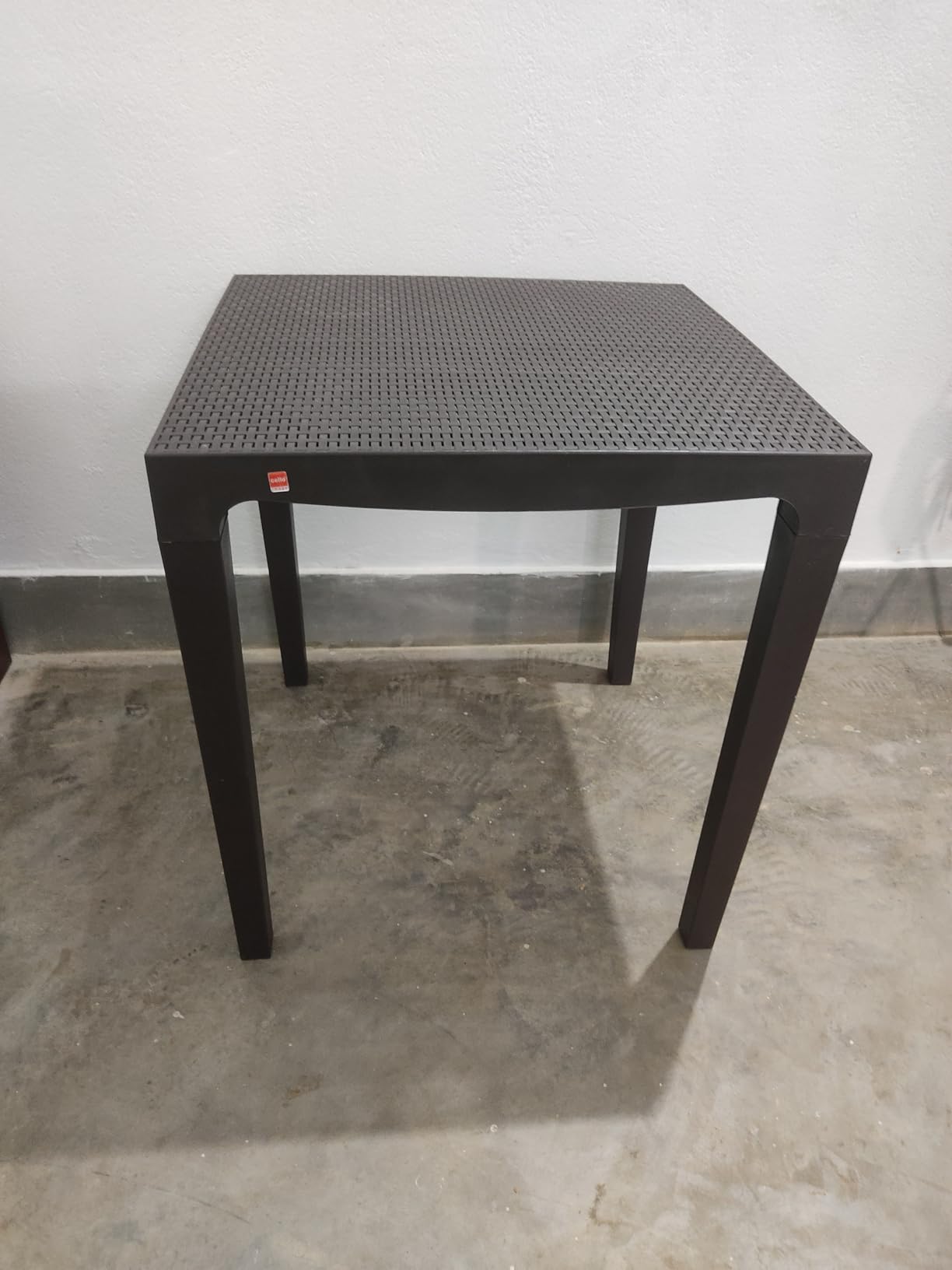 Cello Amaze Two Seat Dining Table (Plastic ,Black) : Amazon.in: Home ...