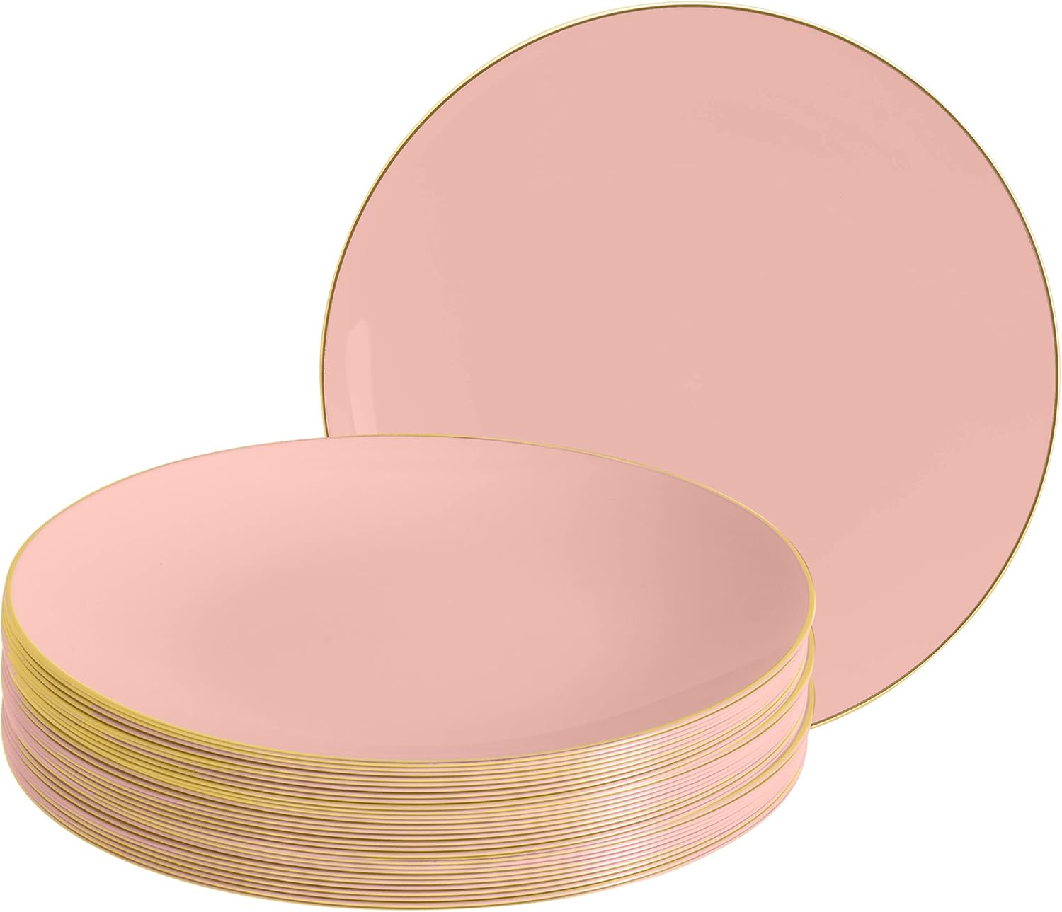 Amazon.com: LUXE PARTY NYC Plastic 30 Pack Dinnerware Plates ...