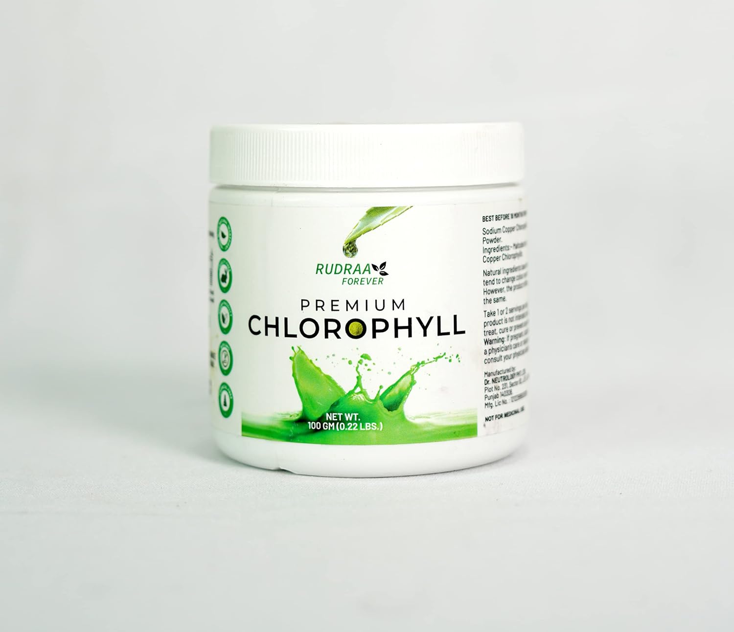 Buy Rudraa Forever Chlorophyll Powder | Body Detox Supplement ...