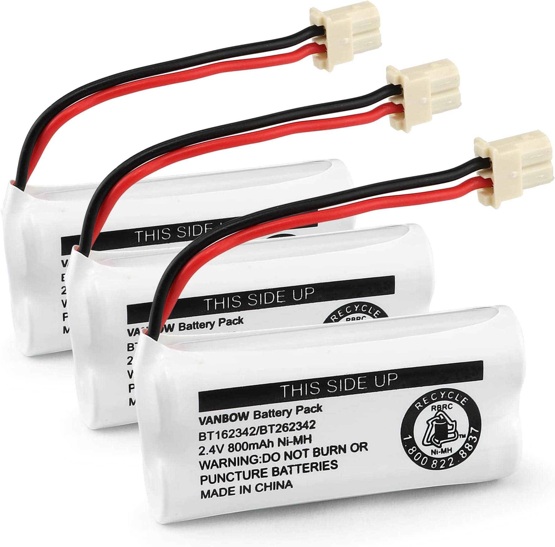 Amazon.com: Replacement Battery for VTech Cordless Phone - for AT&T and ...