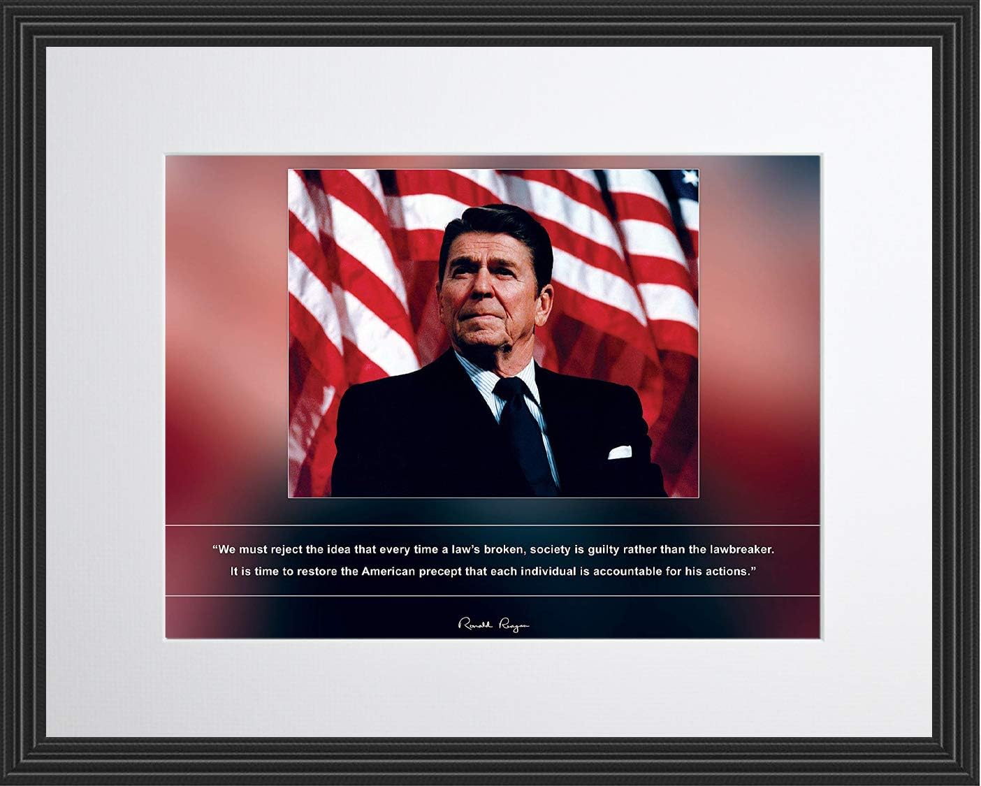 Amazon Ronald Reagan Inspirational Quotes We Must Reject The Idea