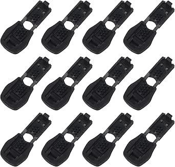 Amazon.com: uxcell 12Pcs Cord End Tips, Nylon Zipper Pull Cord Stopper ...