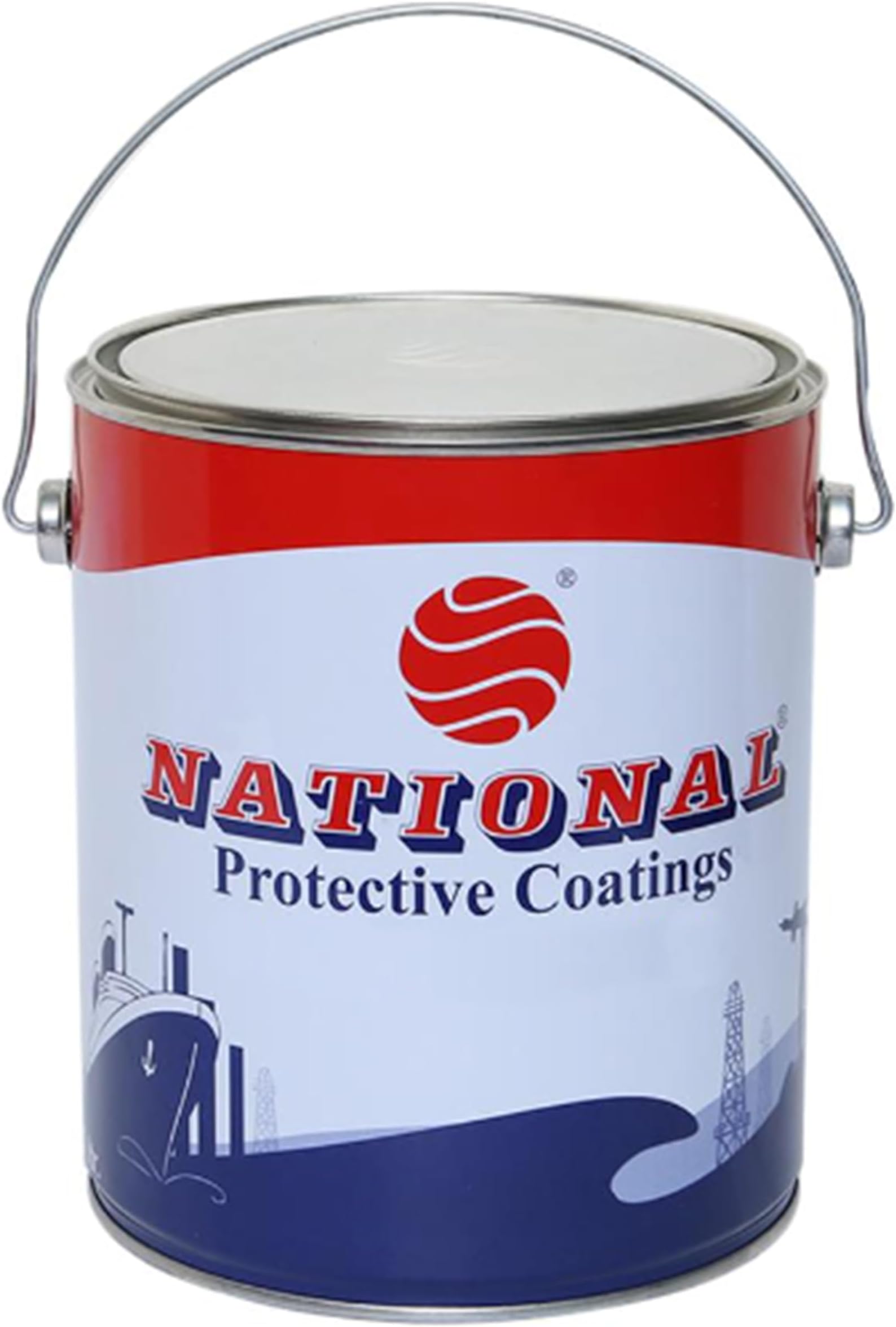 National Paint 800 White - Water Based 3.6L - NP-800-3.6: Buy Online at ...