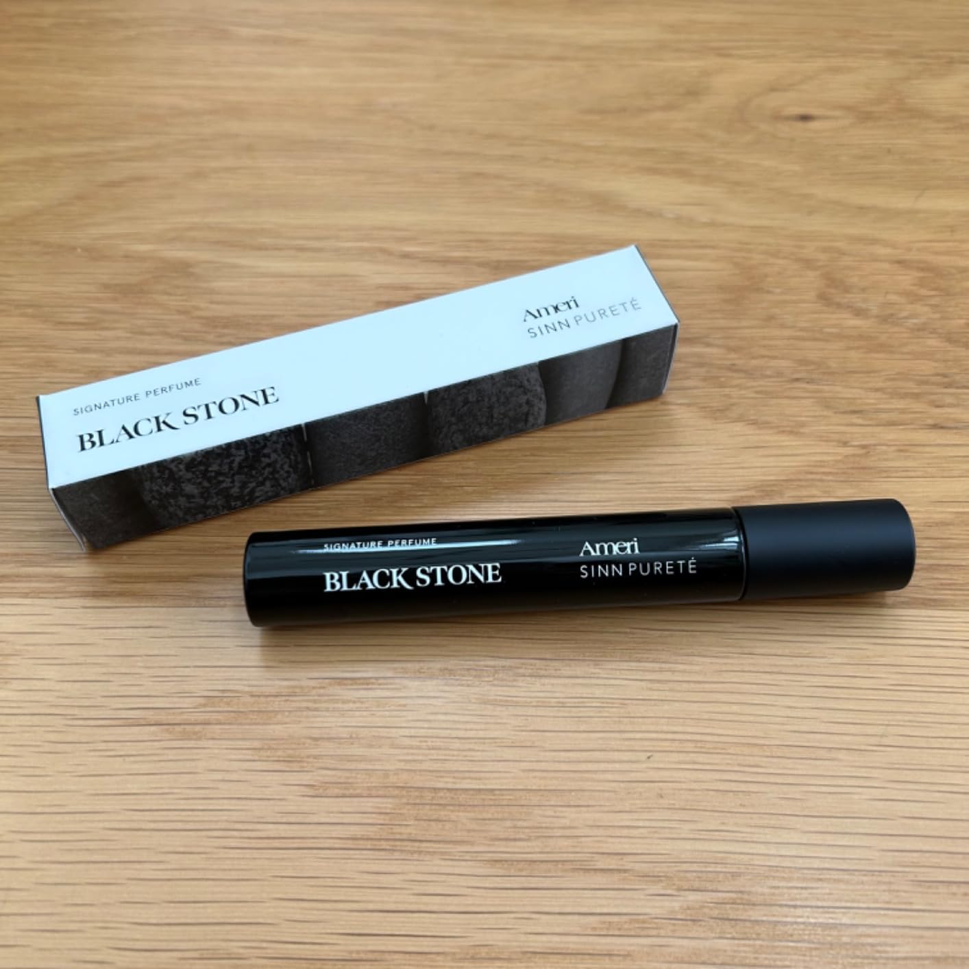 Amazon | 【公式】AMERI × SINN PURETE シグネチャーパフューム（S） / BLACK STONE | SINN PURETÉ | 練り香水 通販