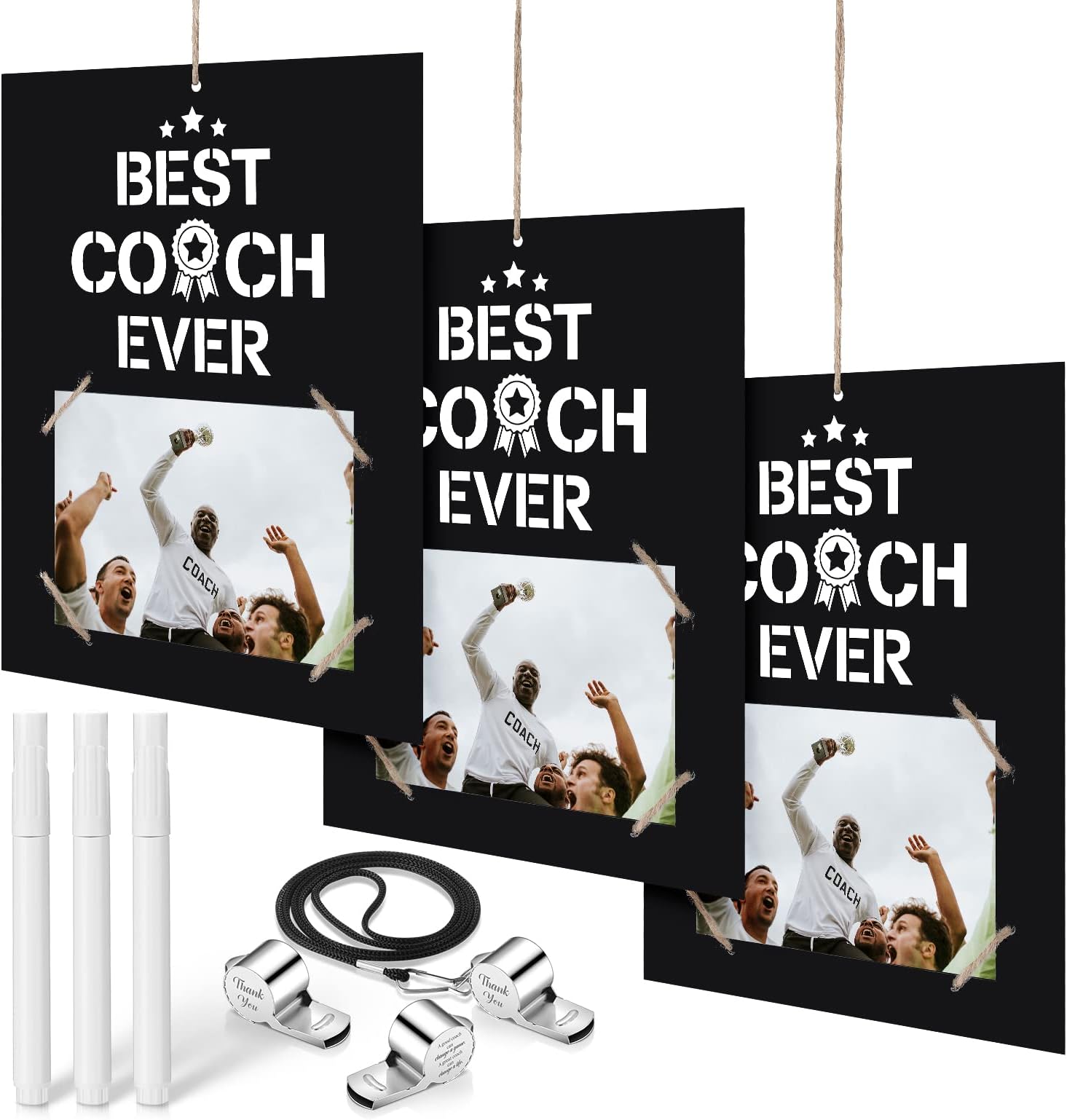 Amazon.com: Sumind 9 Pieces Gifts for Coach Frames for Coach Thank You ...