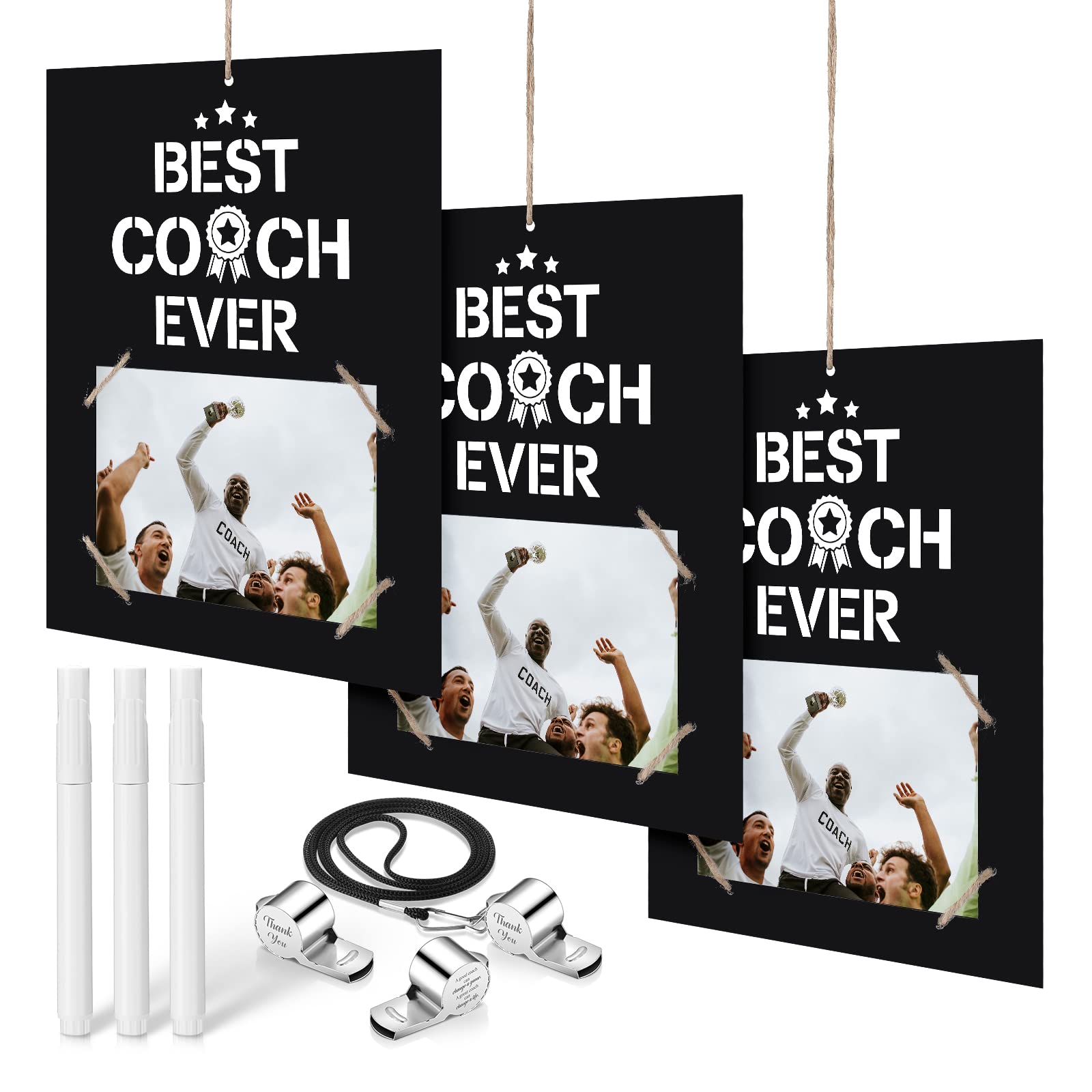 Amazon.com: Sumind 9 Pieces Gifts for Coach Frames for Coach Thank You ...