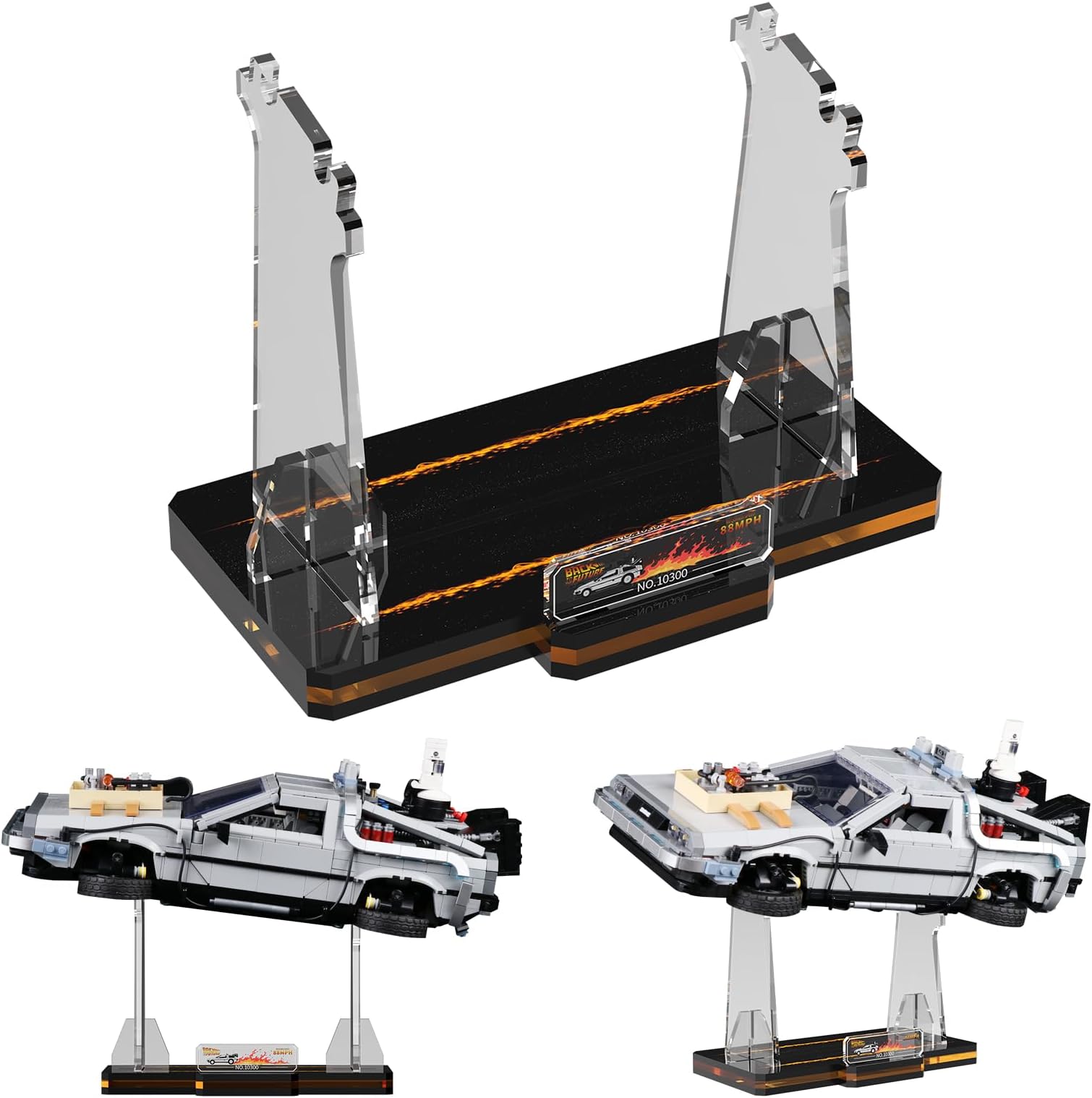 Amazon.com: IMPRESA Acrylic Display Stand with Connector Feet for Lego ...