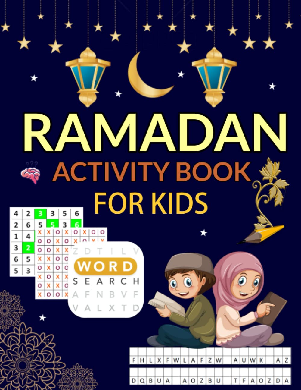 Buy Ramadan Activity Book For Kids: Over 100 Fun Activities for Muslim ...