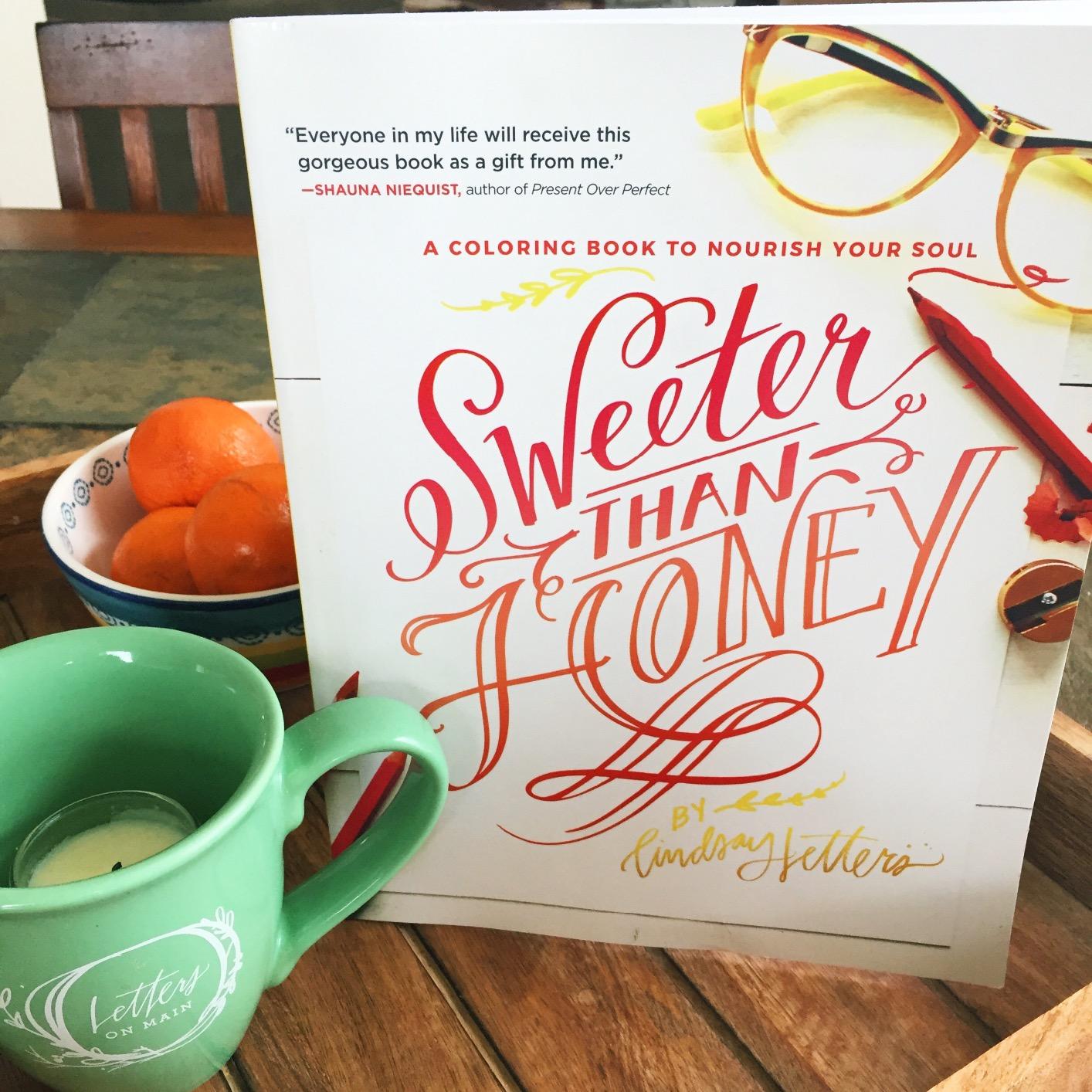 Amazon.com: Sweeter Than Honey: A Coloring Book to Nourish Your Soul ...