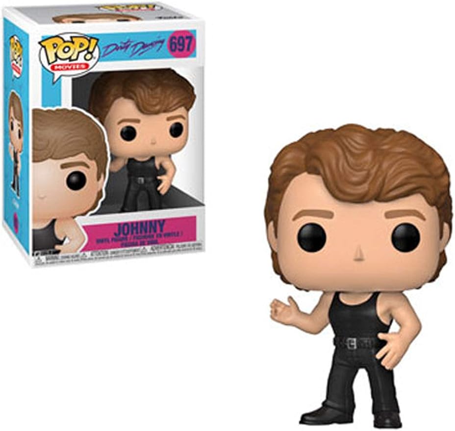 Amazon.com: Funko Pop Movies: Dirty Dancing - Johnny Toy, Multicolor ...