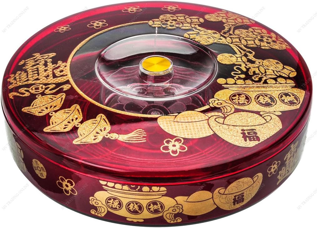 Amazon.com: M.V. Trading LCK8059 Chinese Candy Box with Compartments ...
