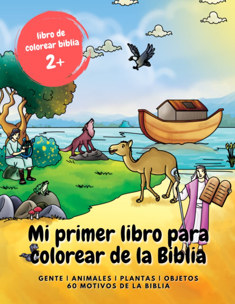 Mi primer libro para colorear de la Biblia | libro de colorear biblia 2 ...