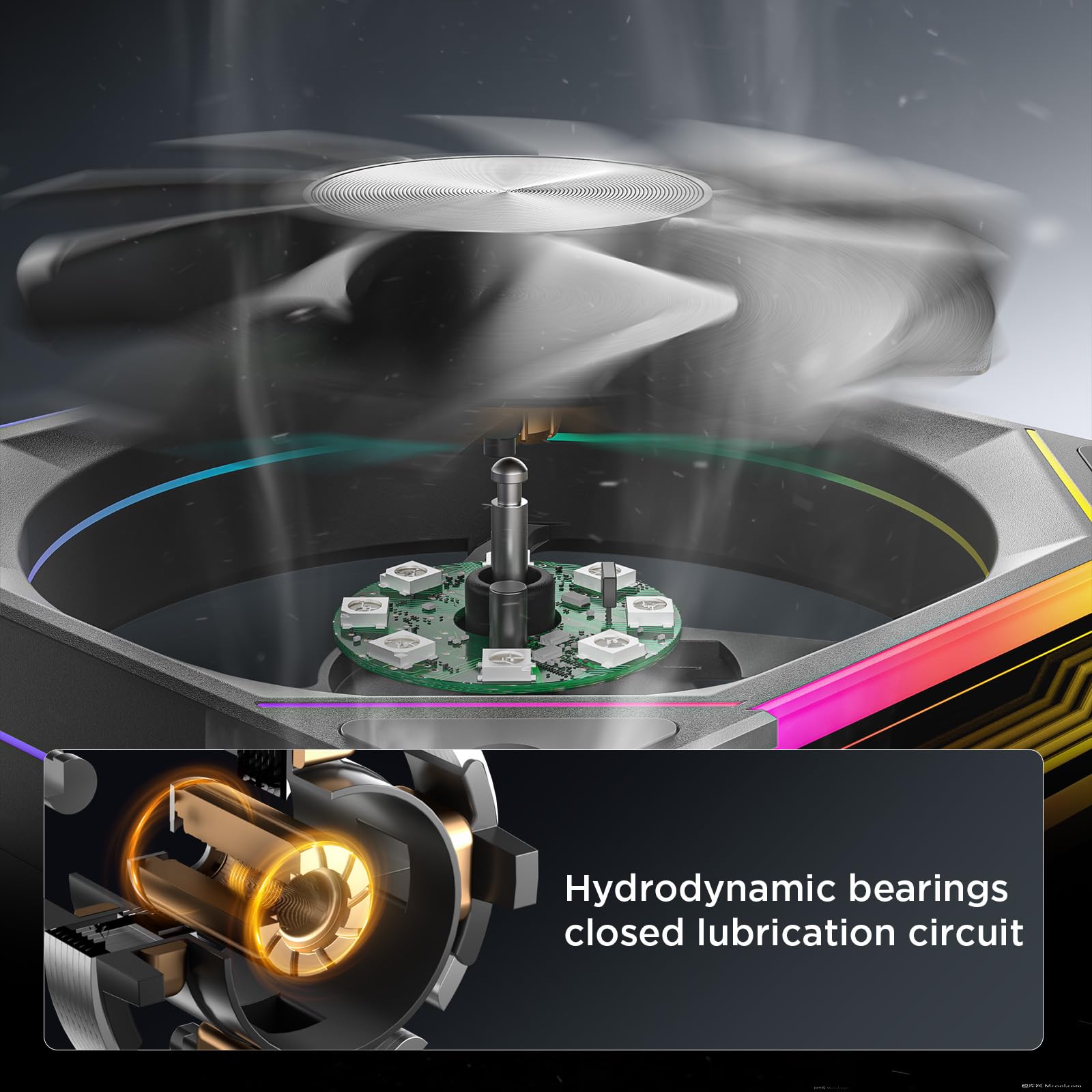 Snapklik.com : AsiaHorse AMICIPro 120mm ARGB PC Fans,Ultra-Quiet ...