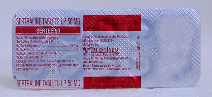 SERTEE 50MG - Strip of 10 Tablets : Amazon.in: Fashion