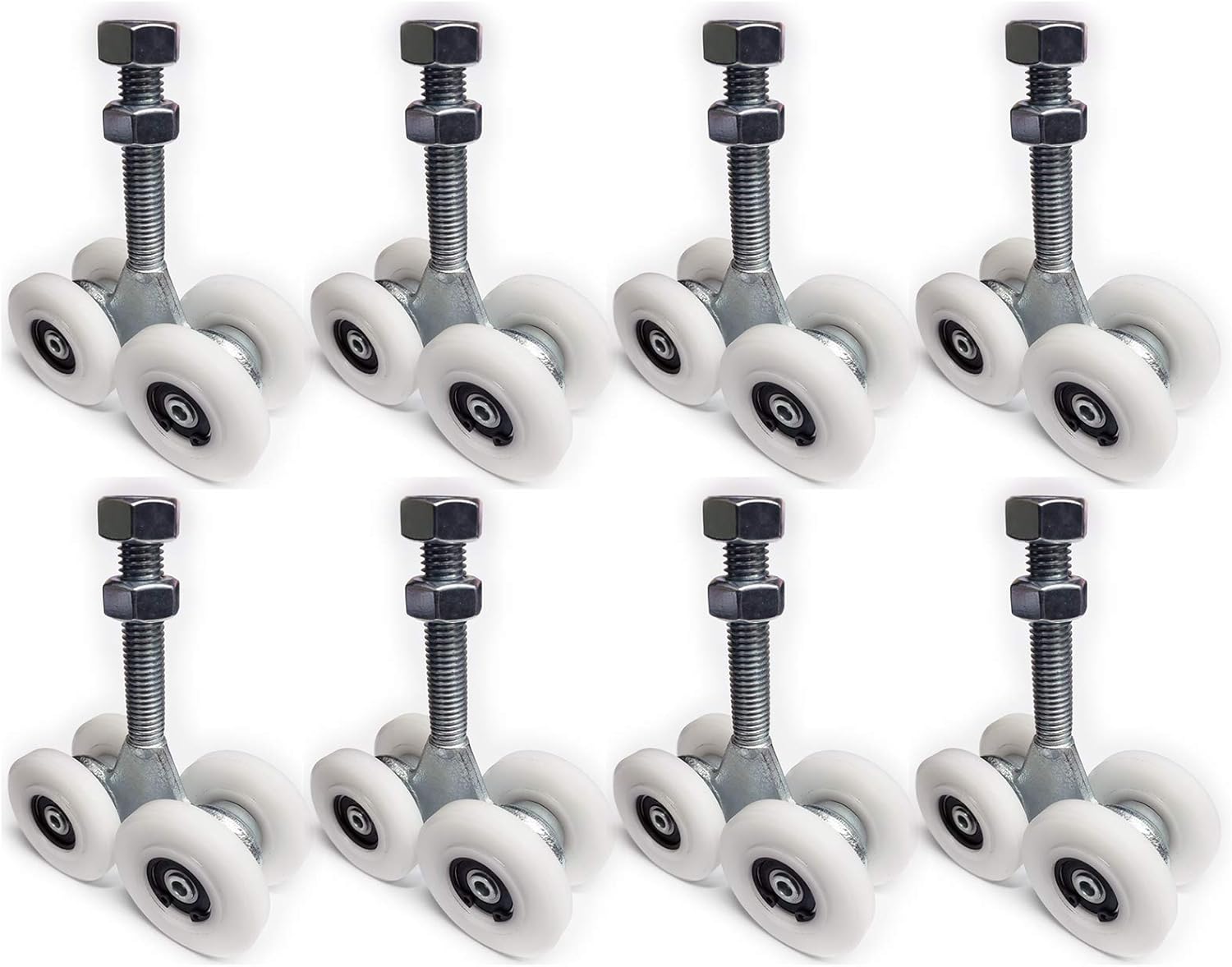 Amazon.com: Sliding Track Rollers with Bearings Gate Truck Trolley HI ...