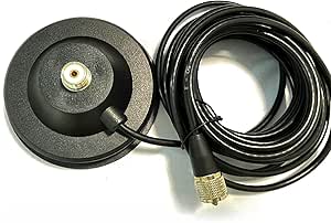 Amazon.com: SO239 Mount Magnetic Base 120mm (4.72inch) with UHF PL-259 ...