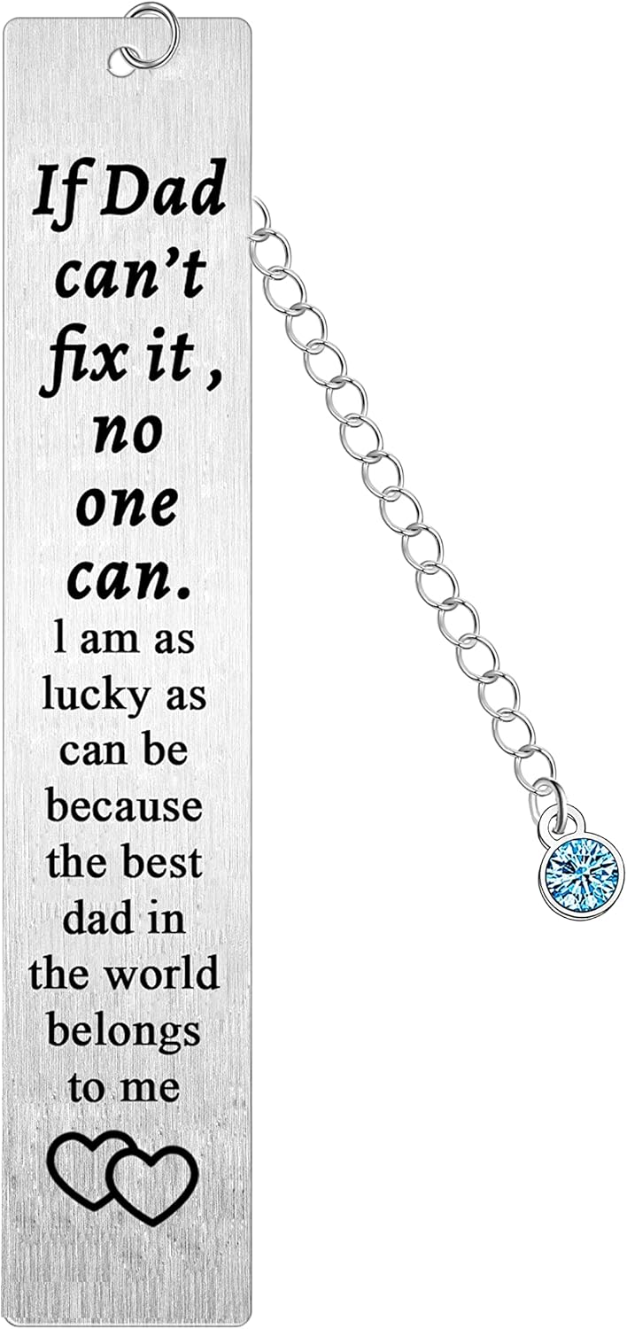 Father Bookmark Dad Bookmark Appreciation Bookmark Gift Dad Bookmark ...