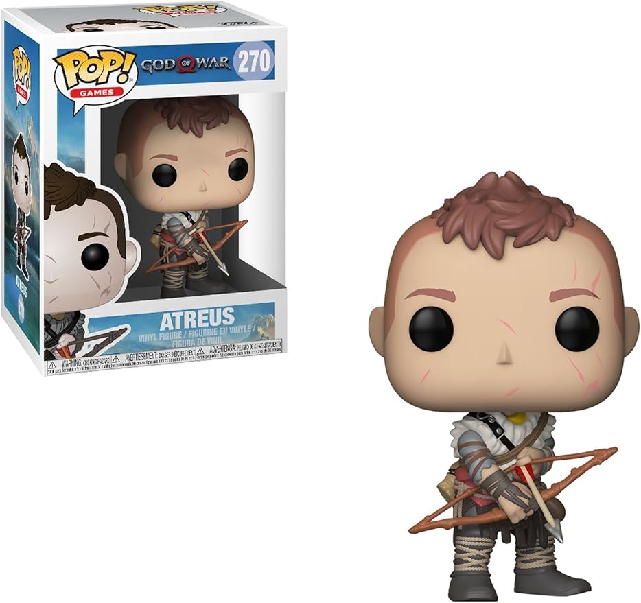 Amazon.com: Funko Pop! Games: God of War - Atreus Collectible Figure ...