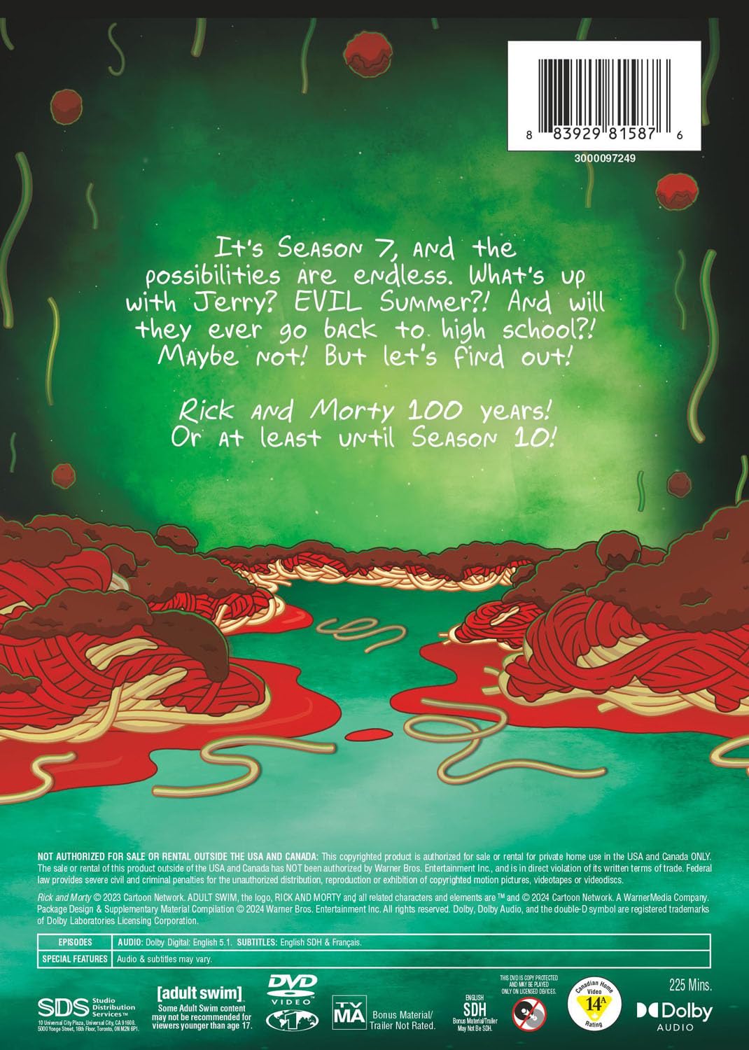 Rick and Morty: The Complete Seventh Season (DVD)