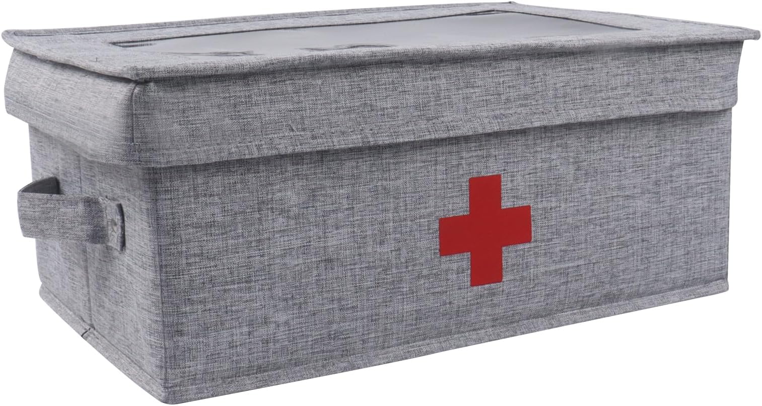 Amazon.com: Xbopetda First Aid Box and Pet Frist Aid Storage Bin ...
