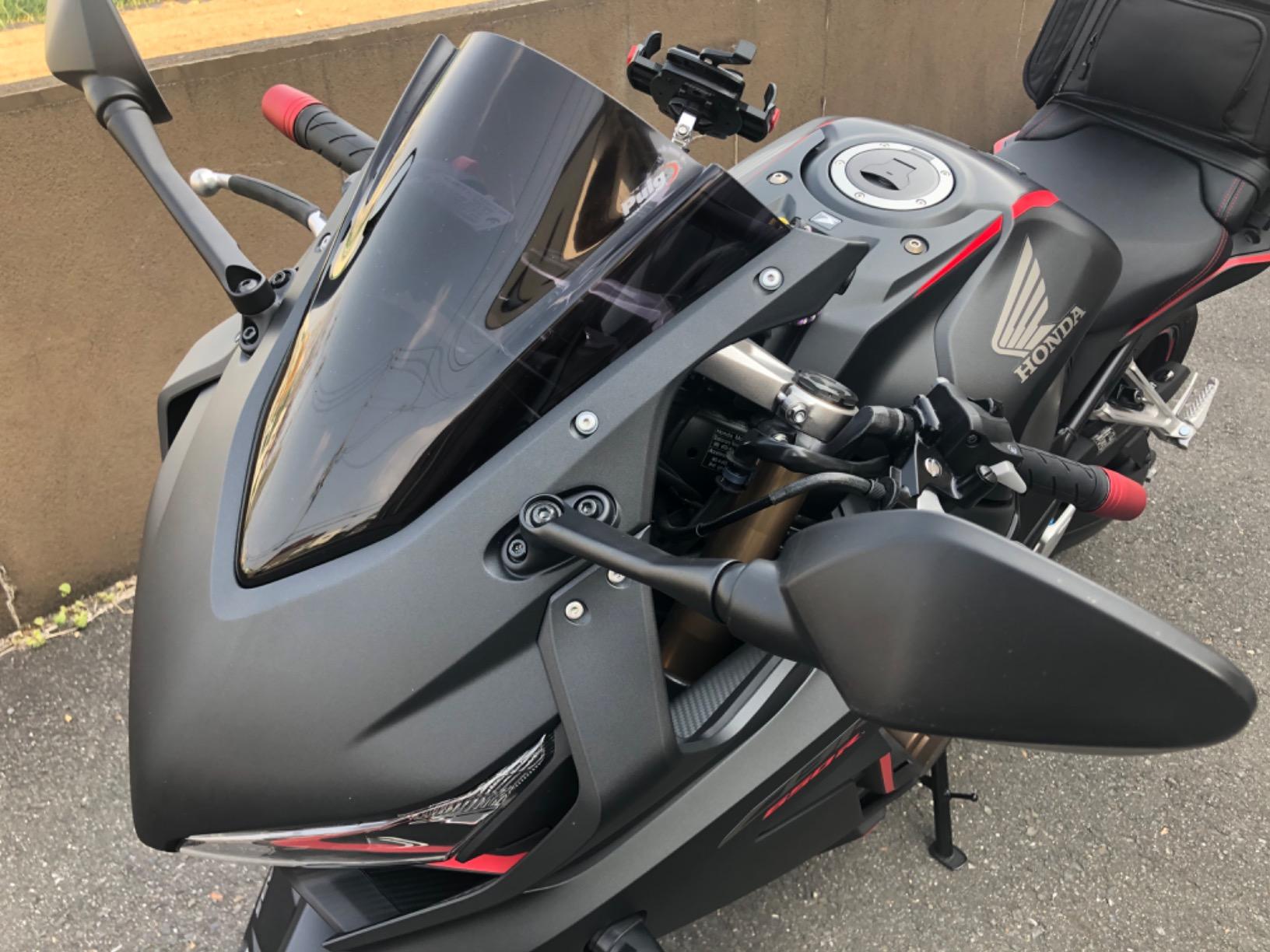 Amazon | Puig 3568F RACING-SCREEN [DARK SMOKE] CBR650R (19-20) プーチ ...