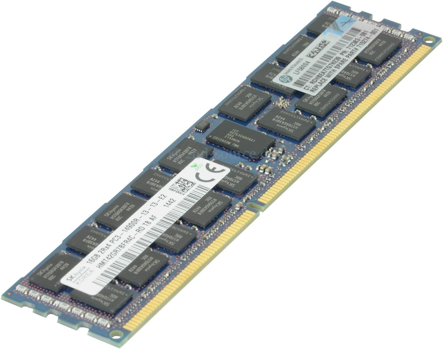 Amazon.co.jp: 日本ヒューレットパッカード 16GB 2Rx4 PC3-14900R-13 メモリキット 708641-B21 ...