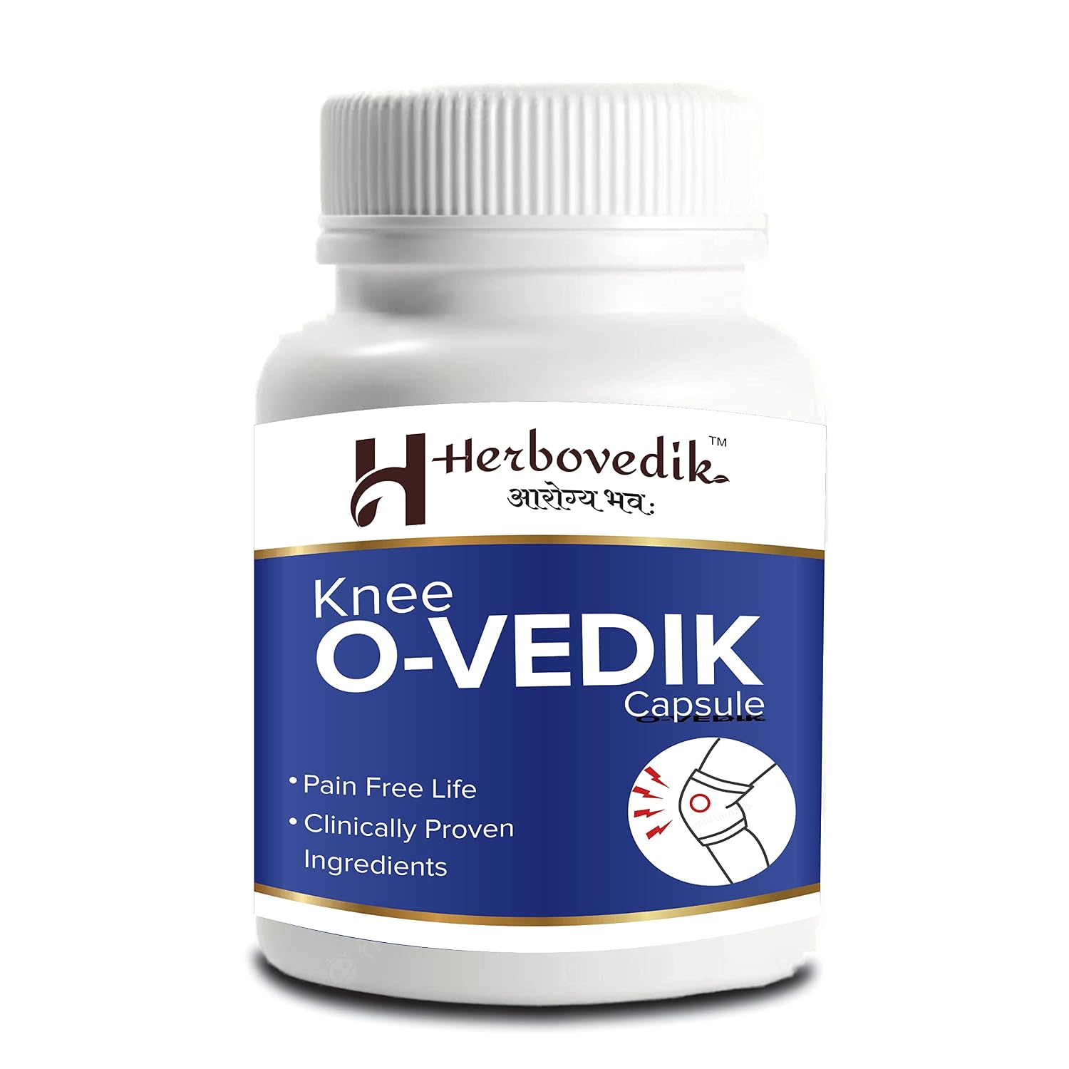 Buy Knee-O-Vedik Knee Pain Capsule Online at Low Prices in India ...