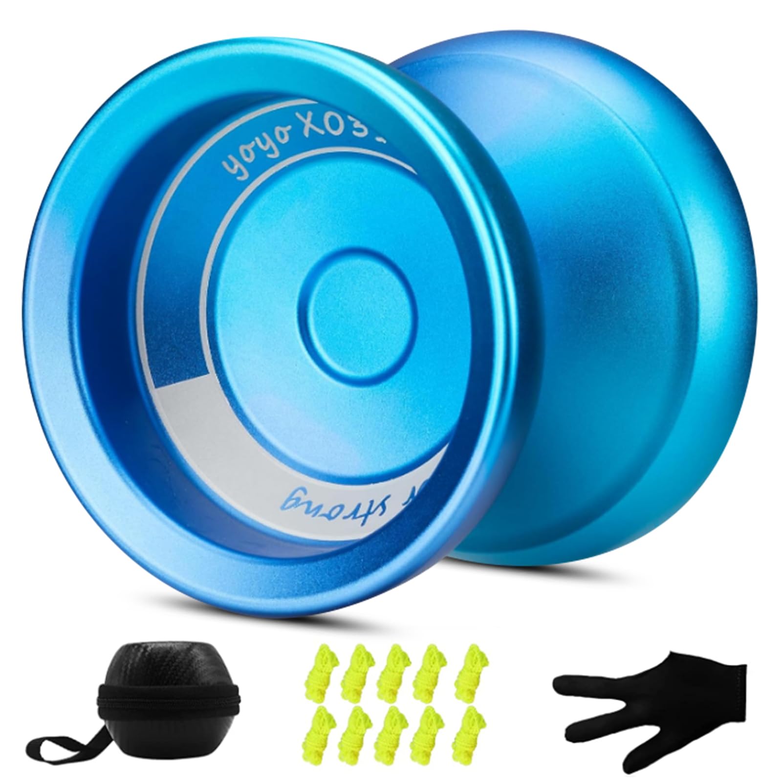 Buy Yoyo Professional Unresponsive Yo Yo for Kids 8-12, Fingerspin Yoyo ...