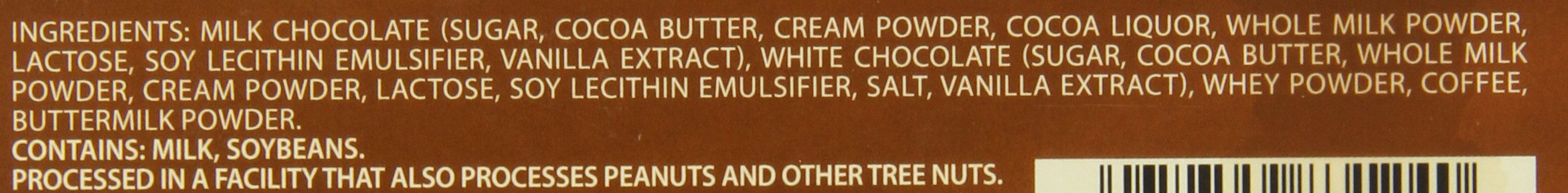 Choceur Coffee and Cream, Milk Chocolate Combined with White Chocolate ...