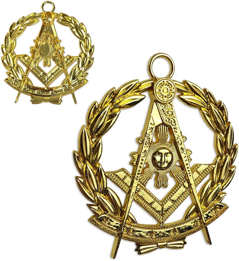 Amazon.com: Masonic Past Master Chain Collar Jewel Gold Plated ...