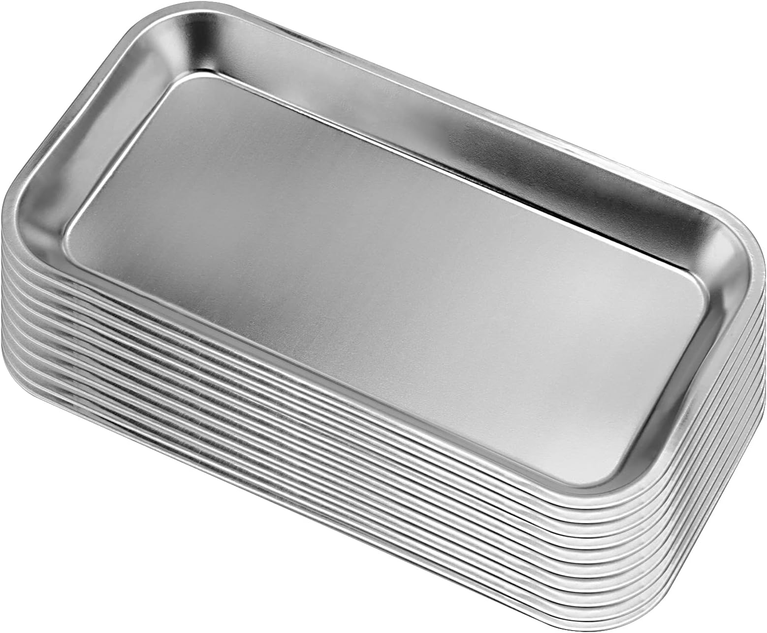 Amazon.com: COYMOS 3 Pack Surgical Tray, Stainless Steel Tray for Lab ...