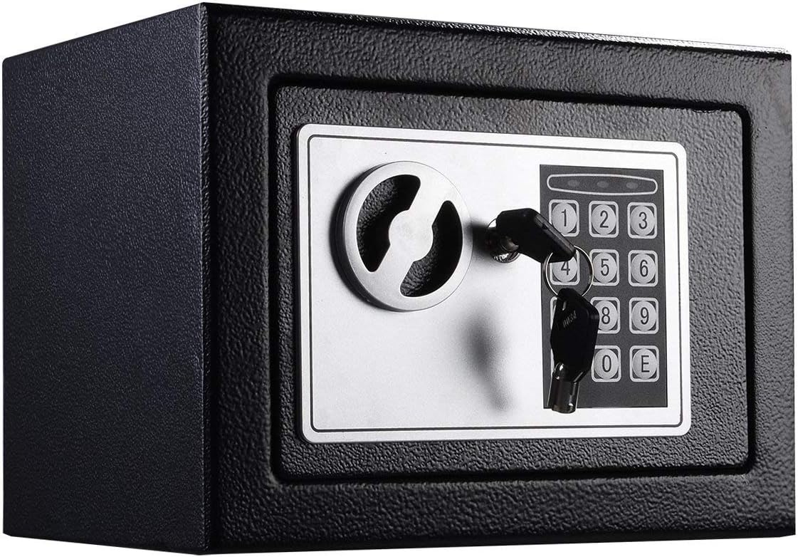 4.6L Digital Steel Safe, Electronic High Security Steel Home Office ...