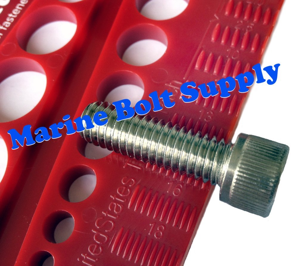 Marine Bolt Supply Nut Bolt Screw Gauge Standard Metric Coarse