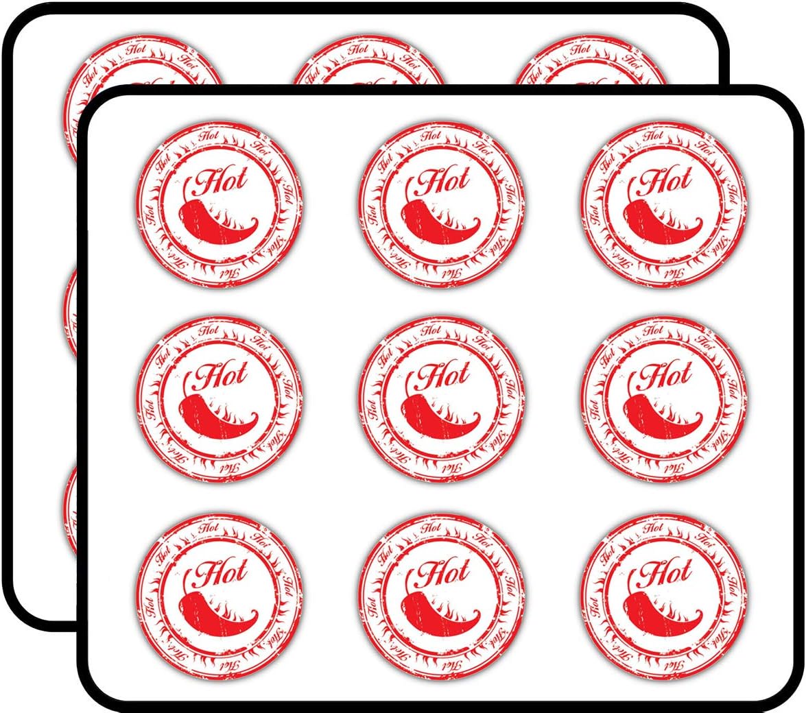 Amazon.com - Flamin' Hot Sticker Vinyl Bumper Sticker Decal Waterproof 5"