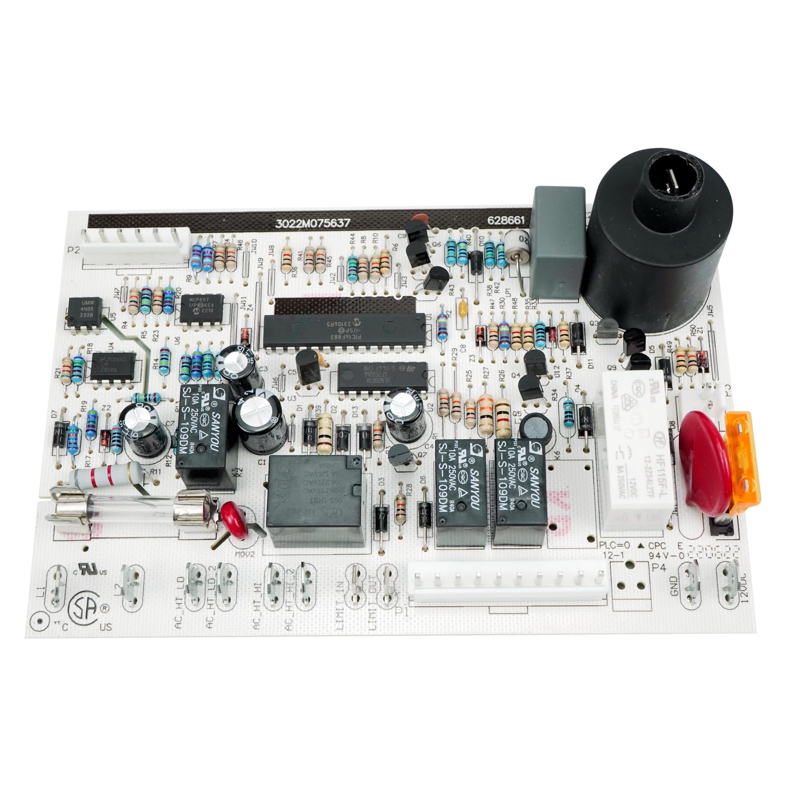 628661 Power Board Replacement Replacement 2-Way Power Circuit Board ...