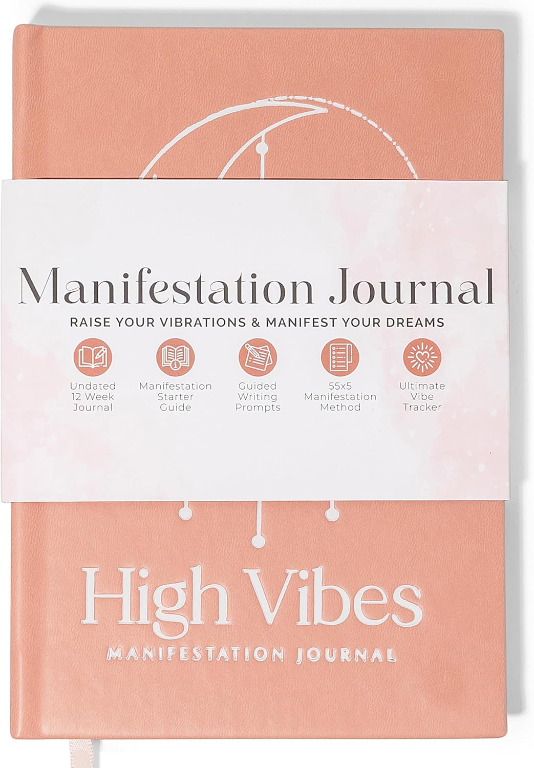 Amazon.com : Manifestation Journal: 12-Week Undated Planner with Vibe ...