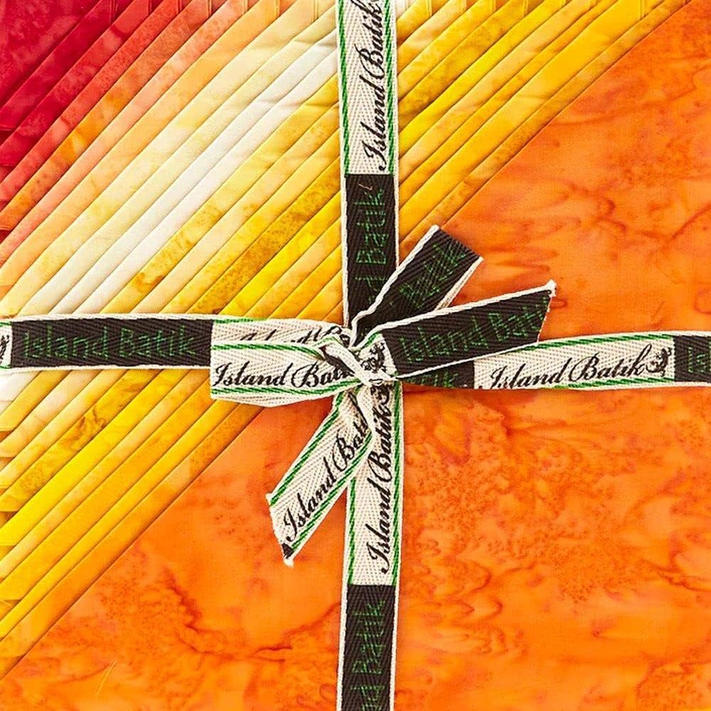 Amazon.com: Island Batik Fabrics Foundations Opulent Orange Batiks Stack