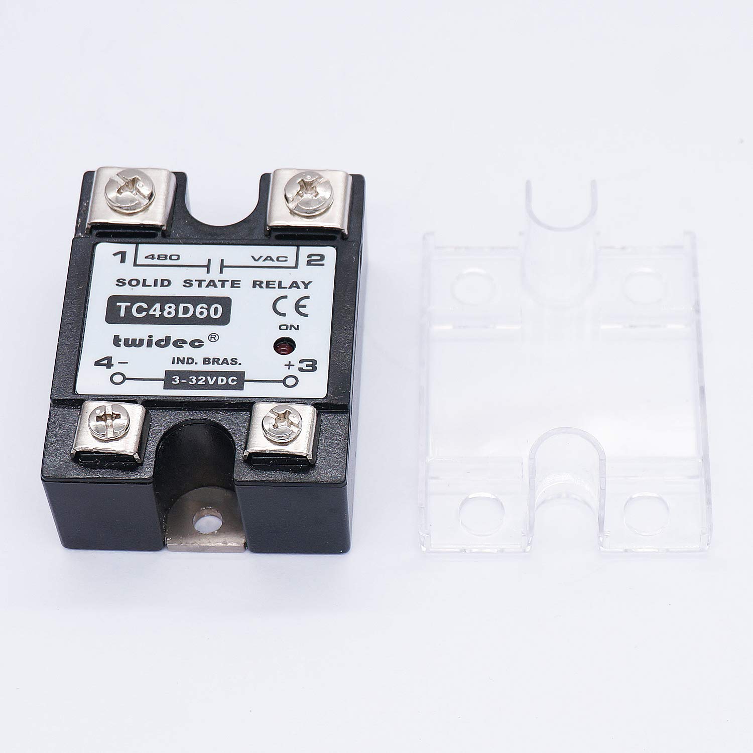 Snapklik.com : Output Single Phase SSR Solid State Relay 60A 3-32V DC ...
