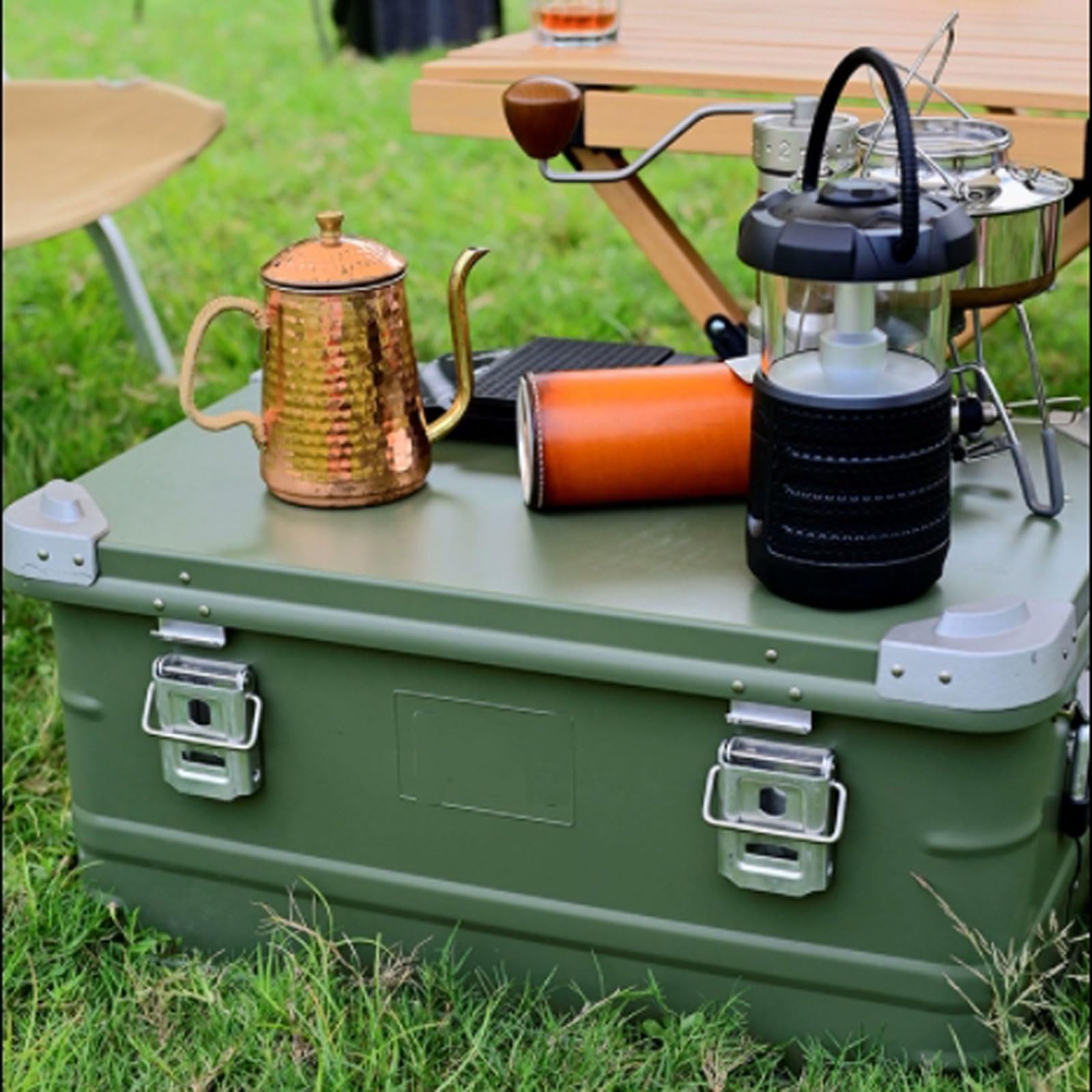 Aluminum Storage Box 50L Heavy-Duty - IP54 Waterproof Transport Case ...