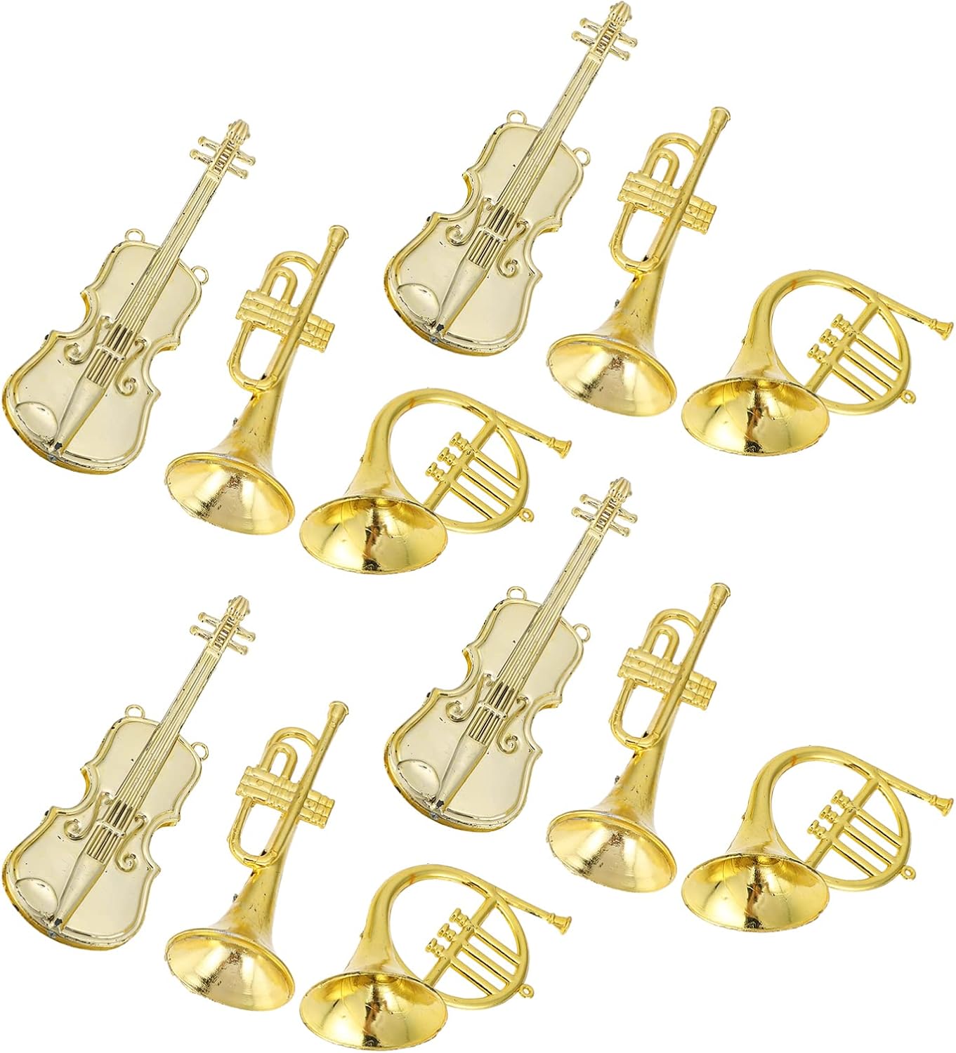 Amazon.com: Gadpiparty Musical Instrument Ornaments 12pcs Miniature ...