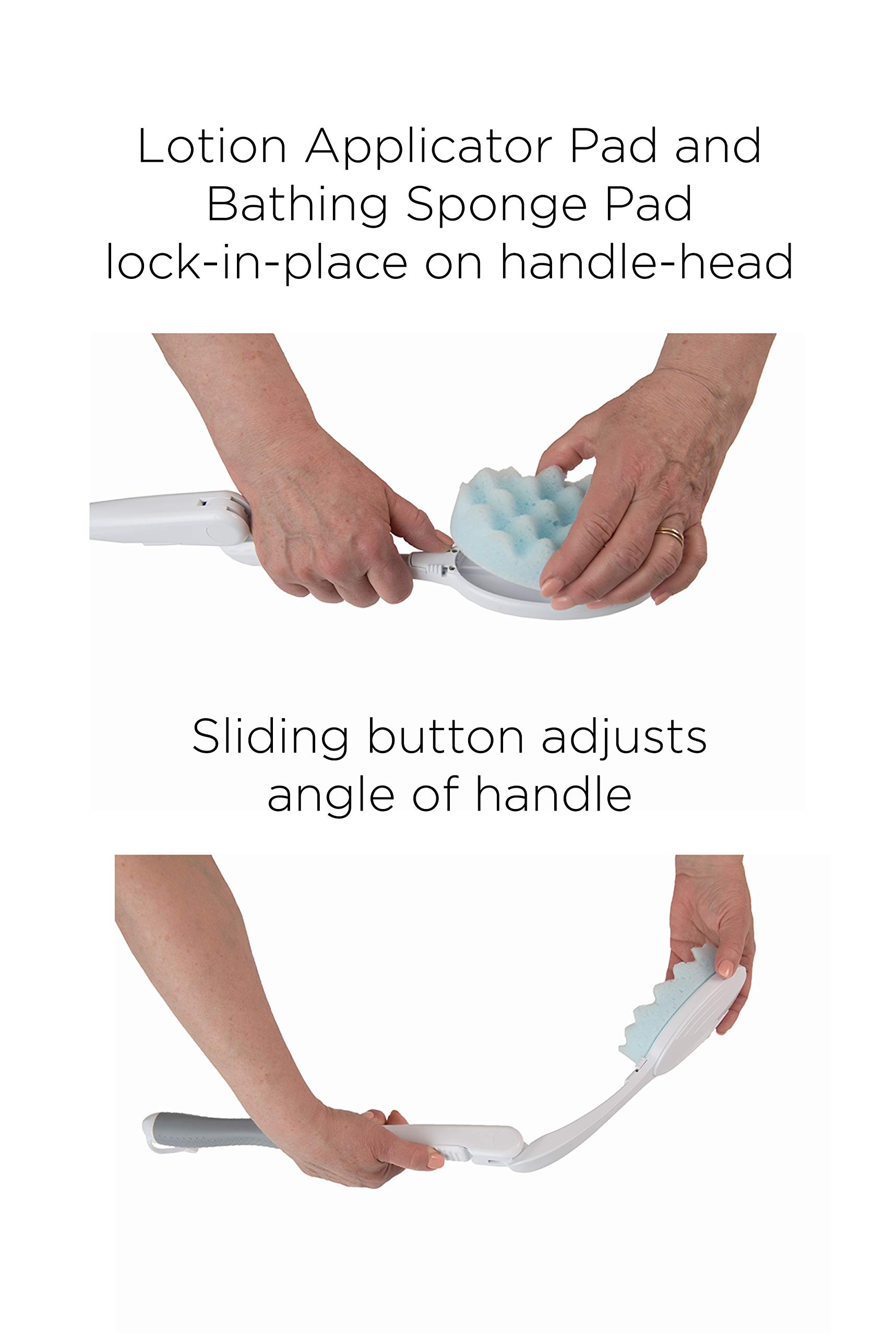 Snapklik.com : Juvo Products Replacement Bath Sponges For Combination ...
