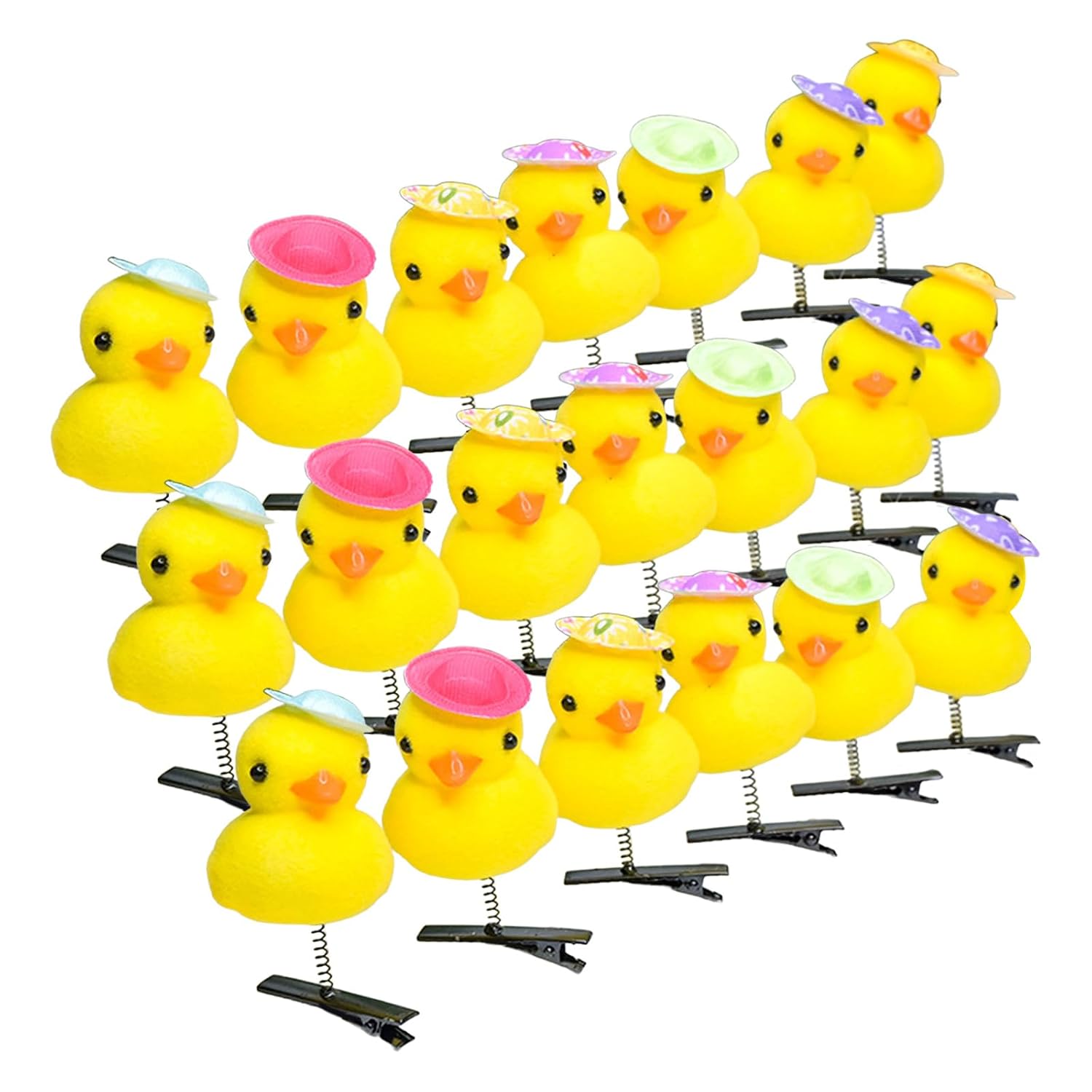 Amazon.com: Csdpjnhk Divertidas horquillas de pato lindo clip para el ...