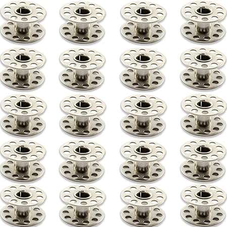 Metal Bobbins - Sewing Machine Spool Universal Fits Most Brands (10 x ...