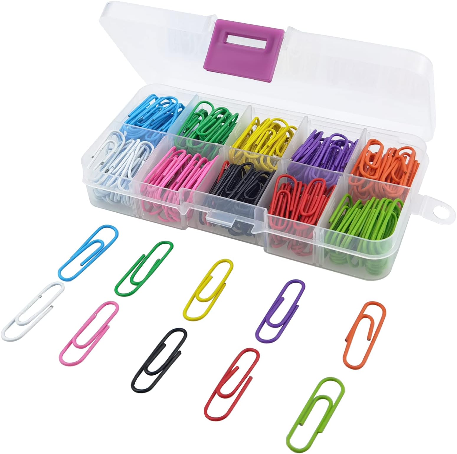 Amazon.com : Mr. Pen- Paper Clips, 450 Pack, Assorted Colors, Paper ...