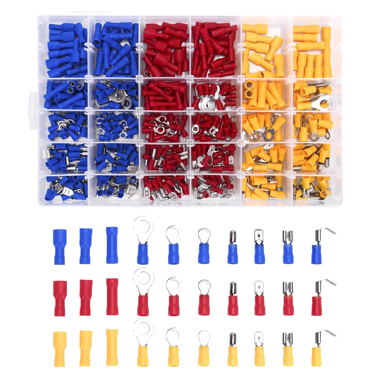 480PCS Heat Shrink Wire Connectors kit, Crimp Connectors, Connectors ...